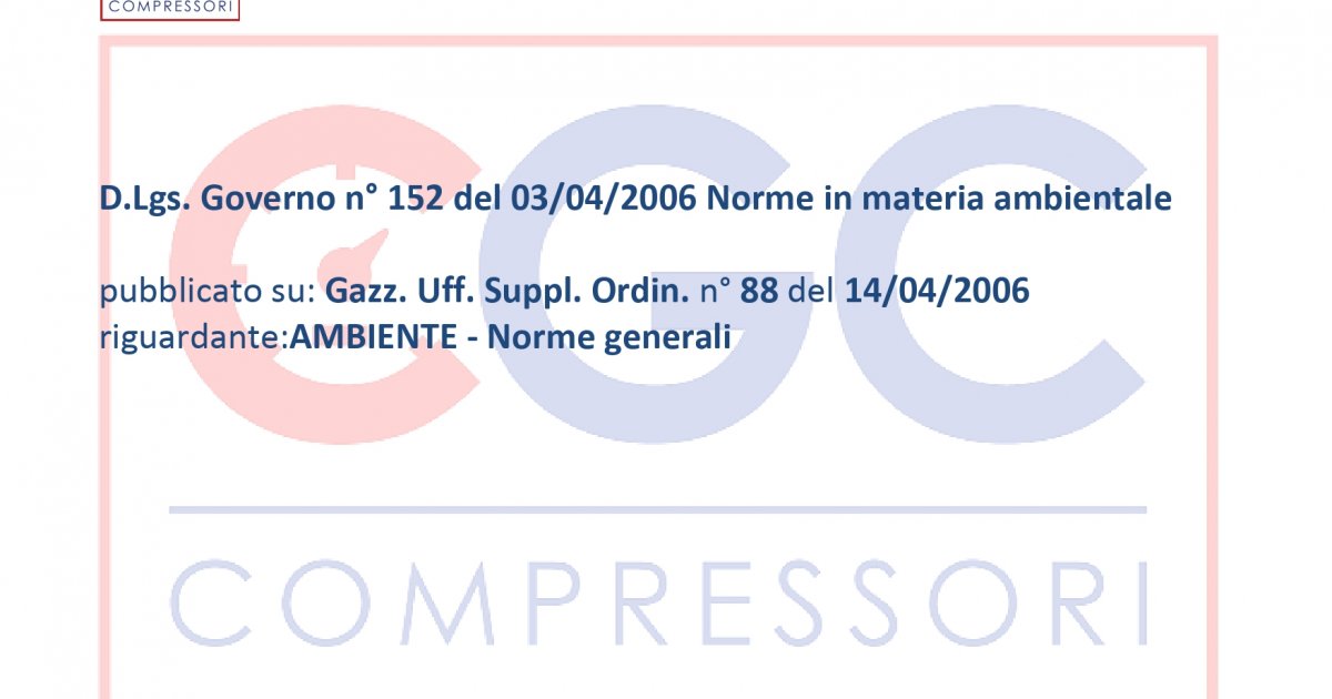 Smaltimento condense - normativa tutela delle acque dall'inquinamento e ... Smaltimento condense - normativa tutela delle acque dall'inquinamento e ...